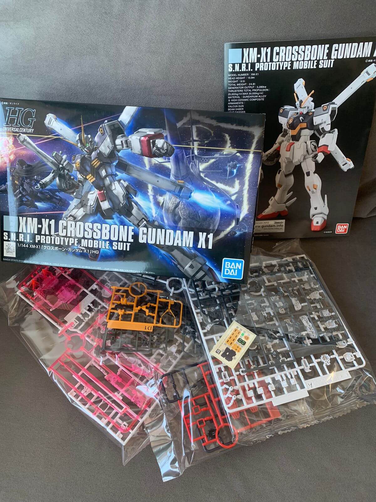 1/144 HGUC Crossbone Gundam X1 - Gunpla Argentina