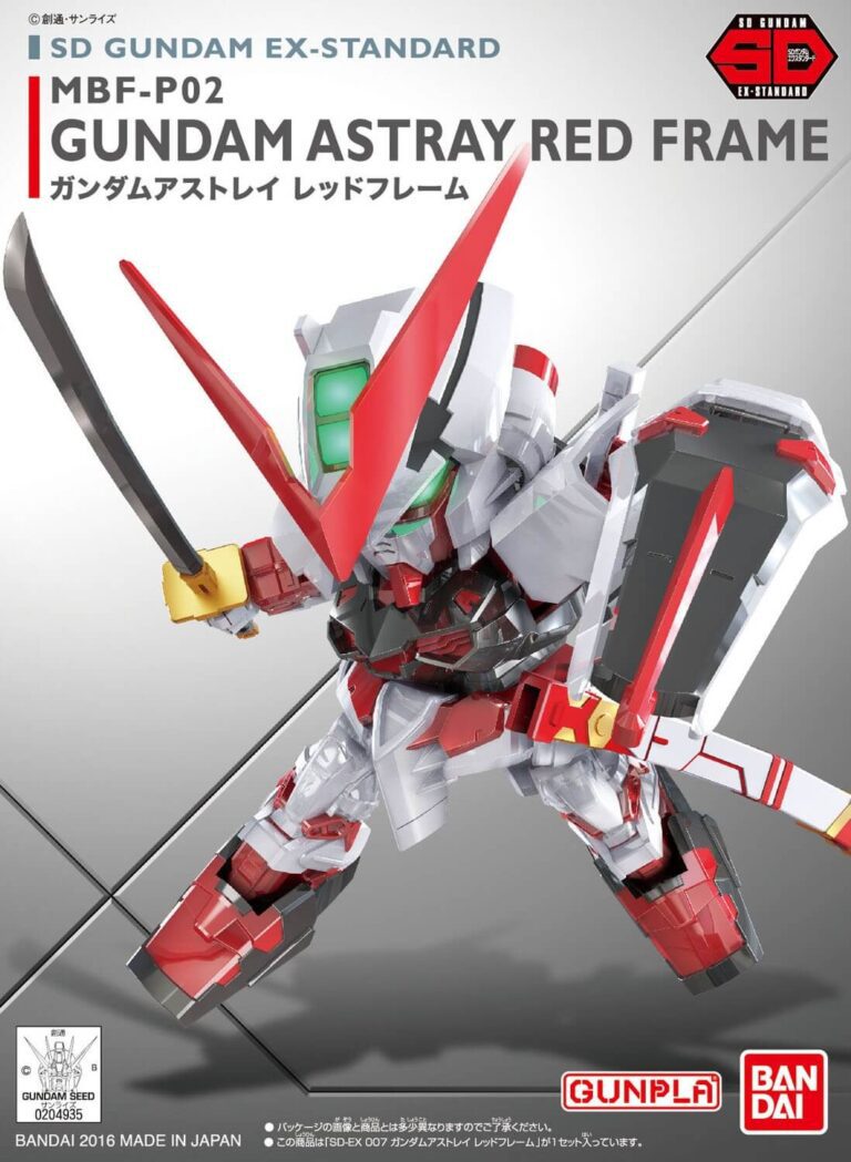 SD Gundam EX Standard Gundam Astray Red Frame - Gunpla Argentina